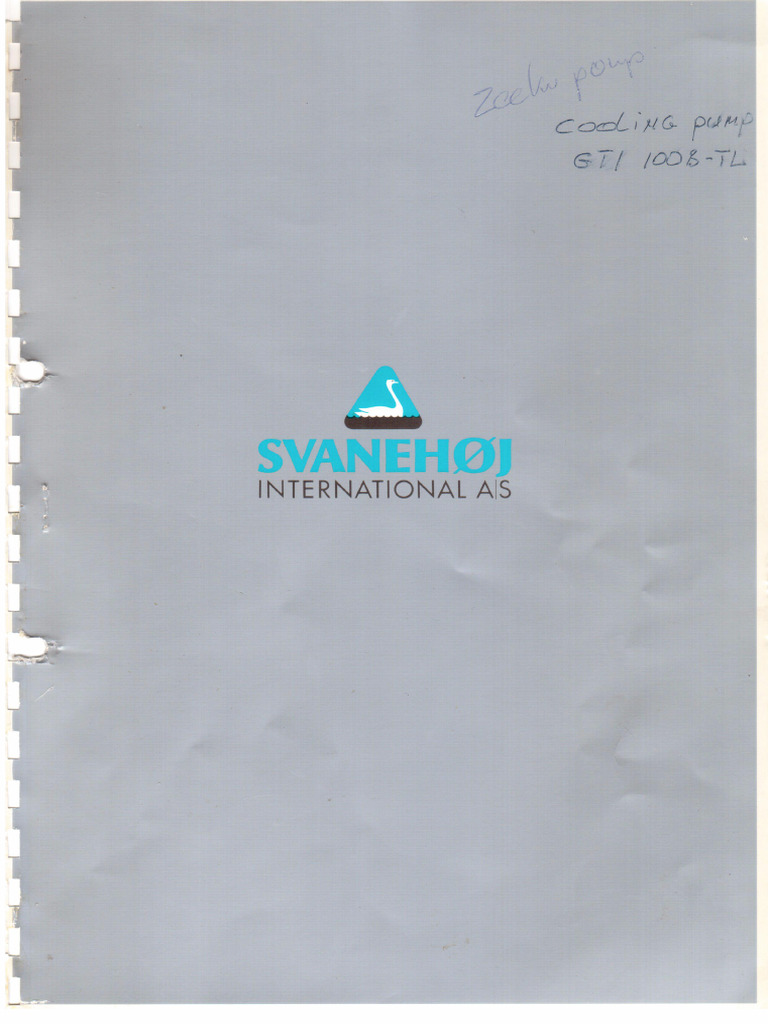 SVANEHOJ GTI 100b-TL | PDF