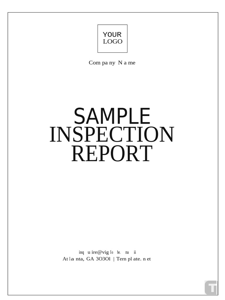 Manufacturing Plant Inspection Report | PDF | Safety | Regulatory ...
