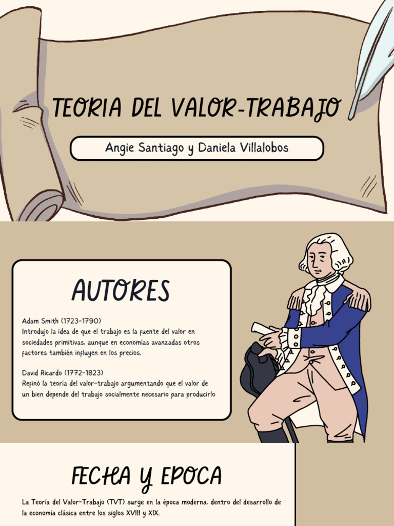 Teoria Del Valor-Trabajo PDF | PDF | Capital (economía) | Economias
