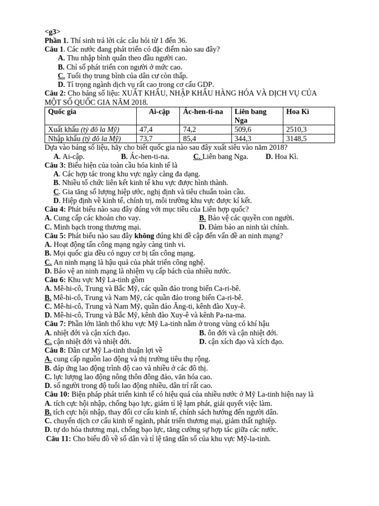 Nguồn - Phương - Trần Phú - HSG11 24-25 | PDF