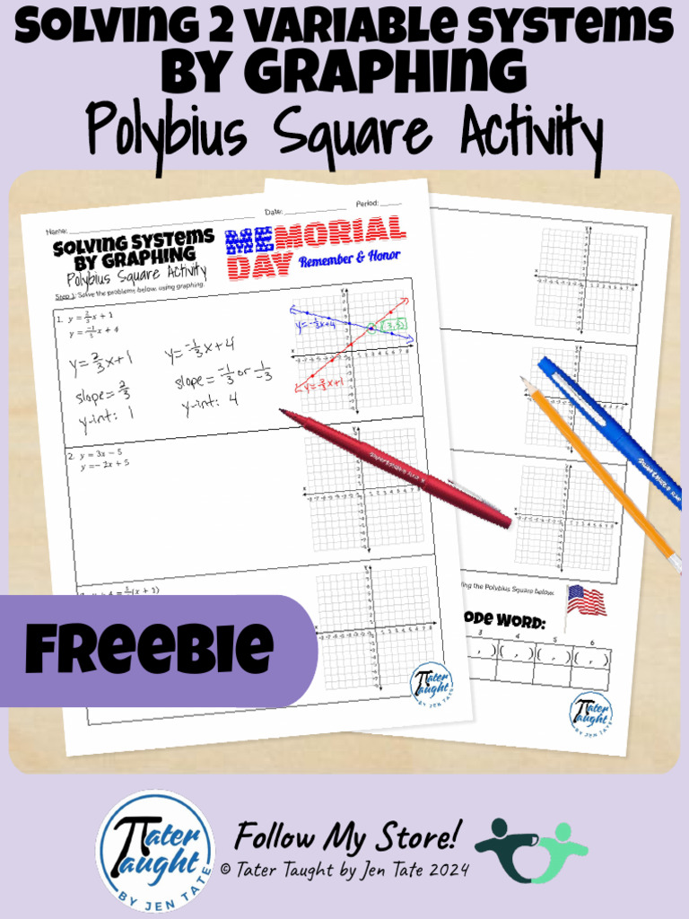 Polybius Square Activity: by Graphing | PDF | Copyright | Digital ...