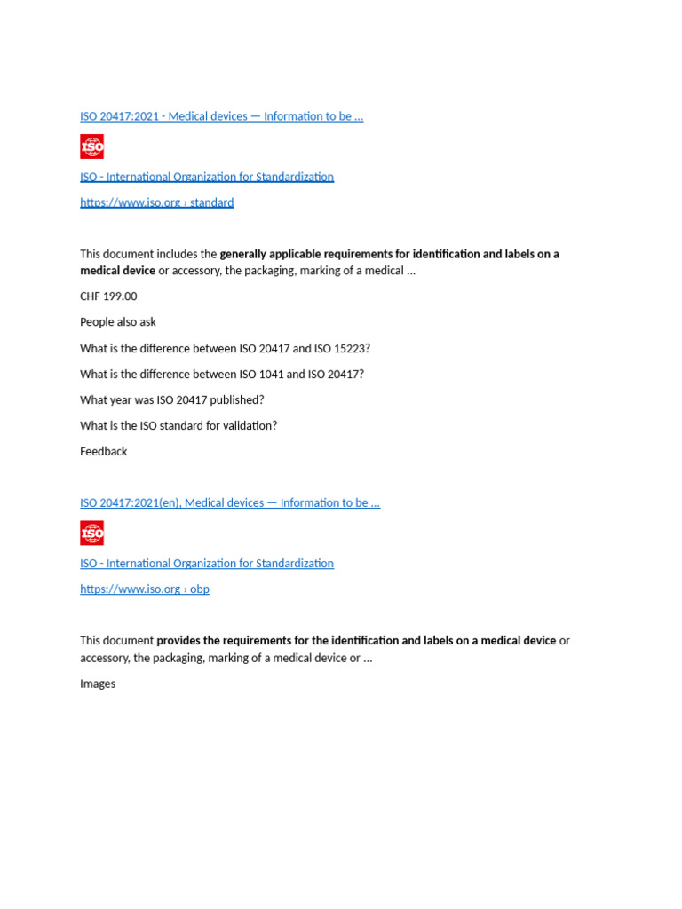 Generally Applicable Requirements For Identification and Labels On A ...