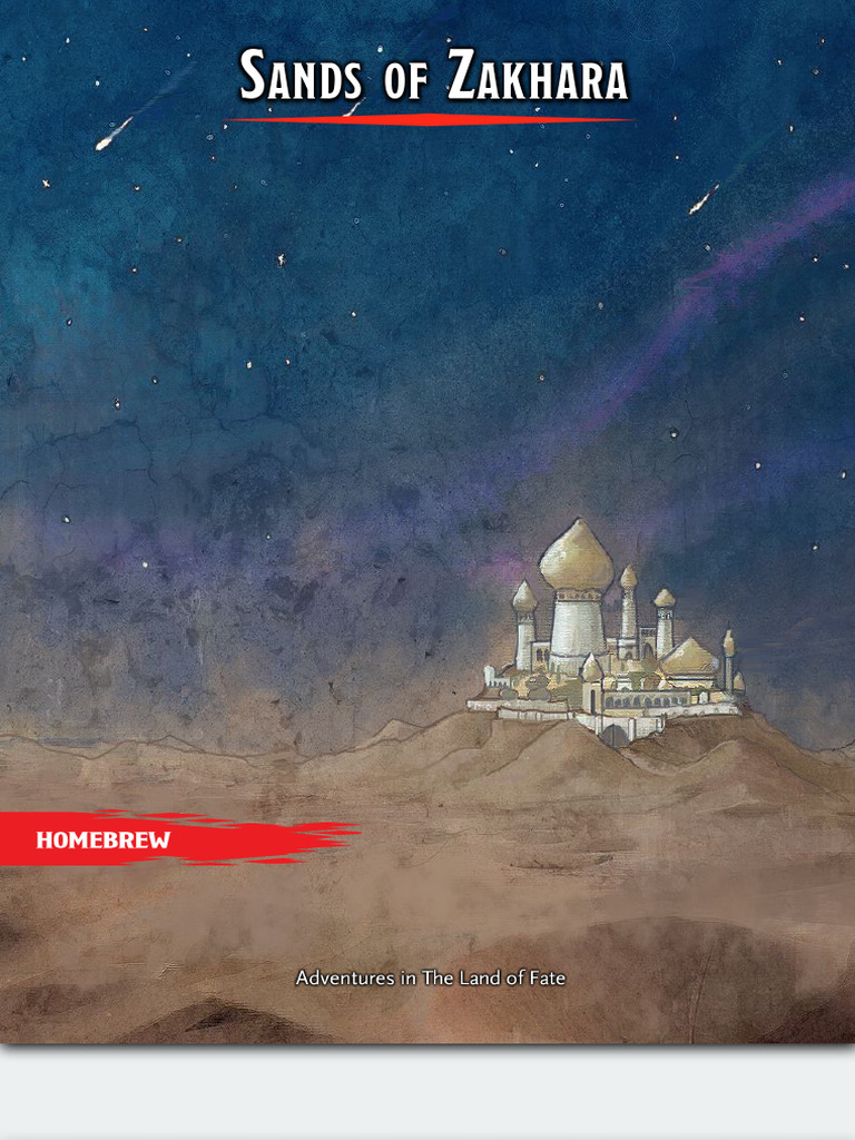 Zakhara: A Guide to Adventure | PDF