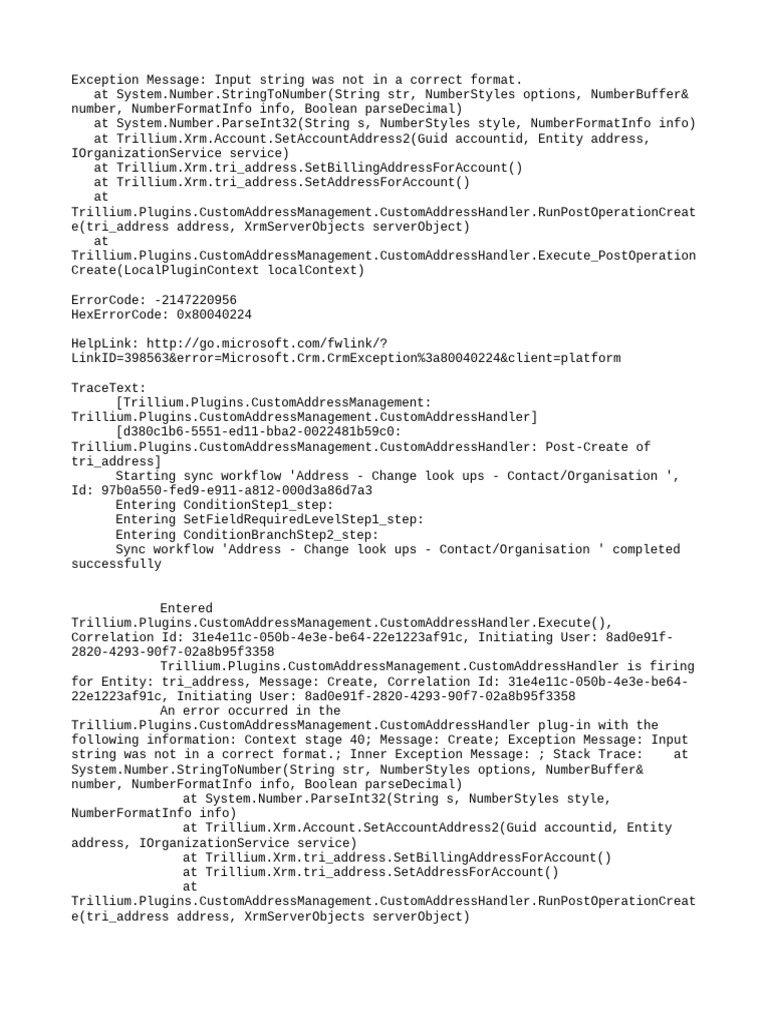 ErrorDetails (85) | PDF | Computing | Computer Programming