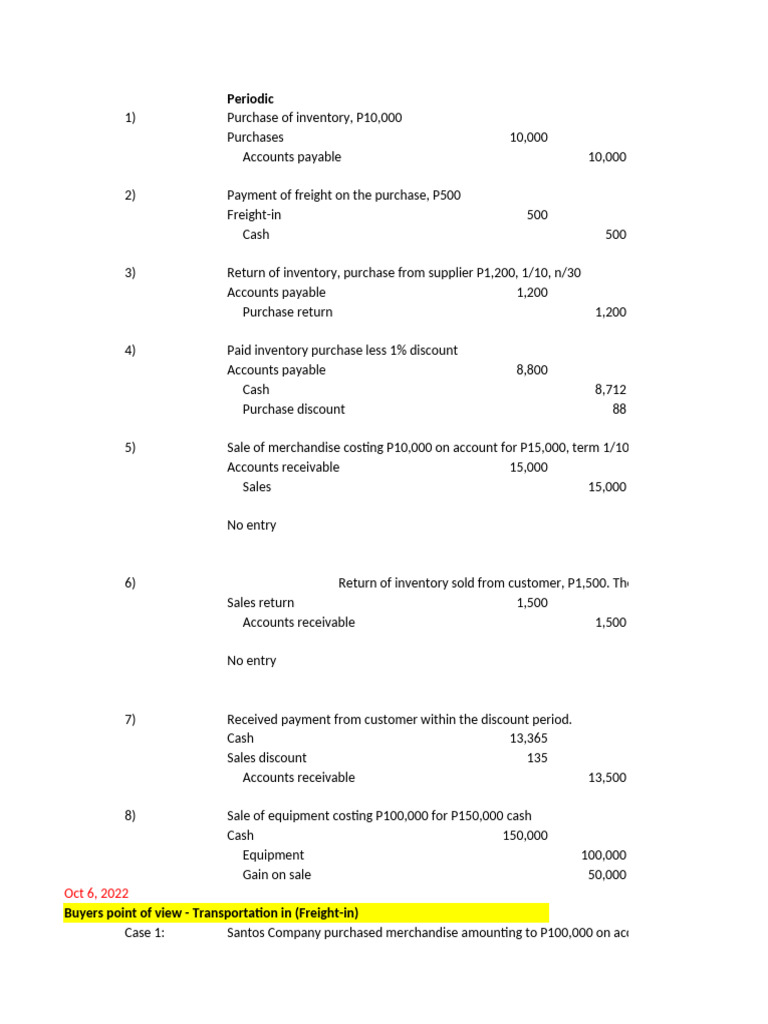 Illustration On Merchandising | PDF | Cost Of Goods Sold | Expense