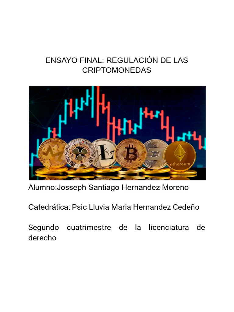 ENSAYO FINAL | PDF | Criptomoneda | Bitcoin