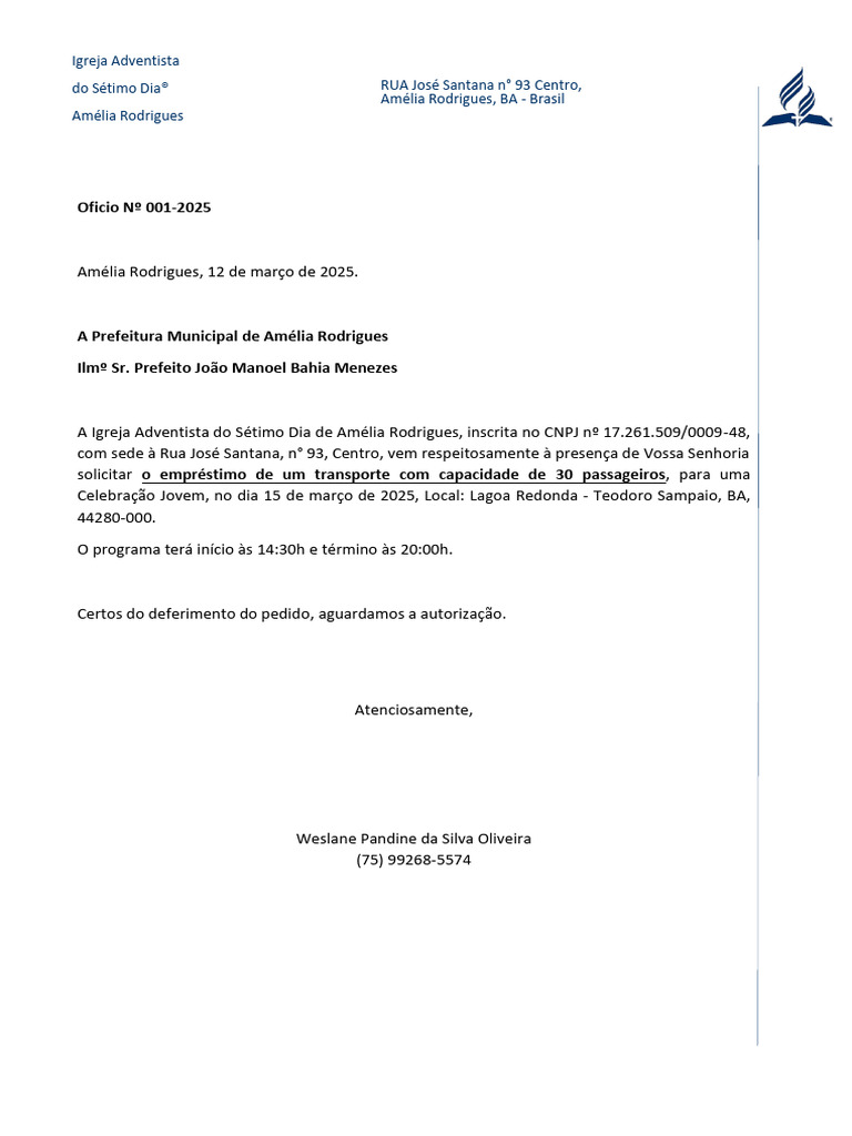 Modelos de Oficio 1 | PDF