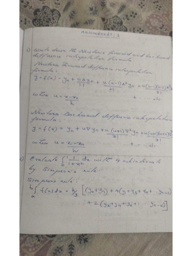Maths 1 Assi | PDF