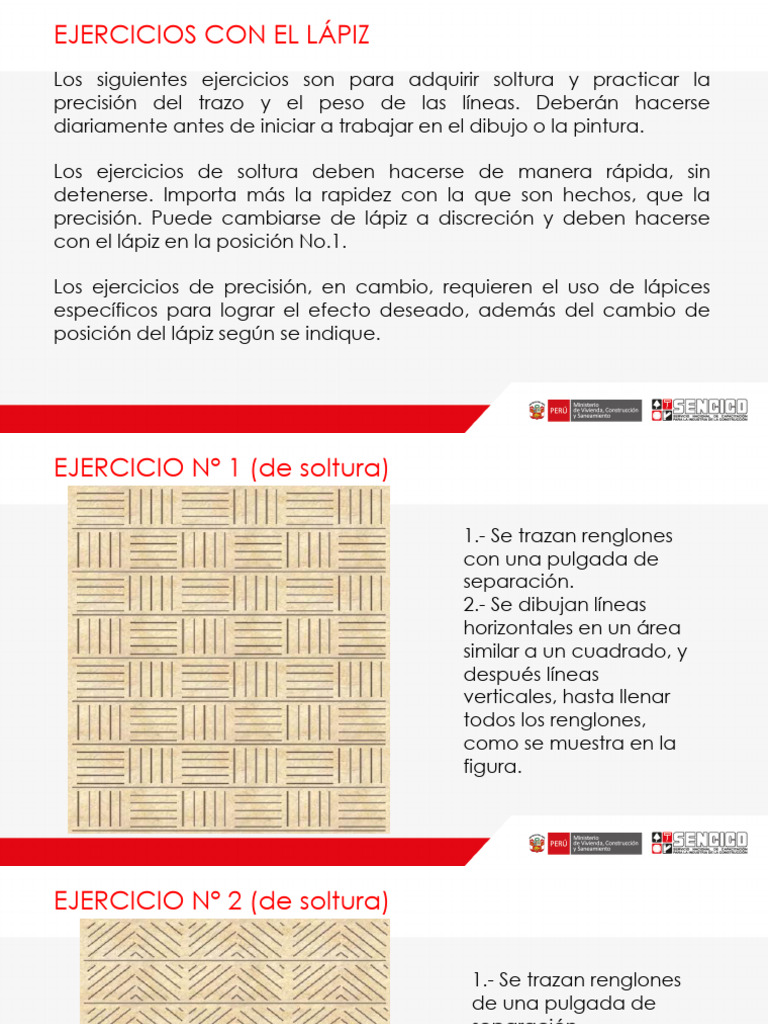 Ejercicios de Soltura con Lápiz | PDF | Lápiz