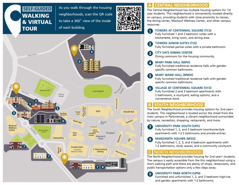 Self-Guided Walking Tour Map | PDF | Home | Room