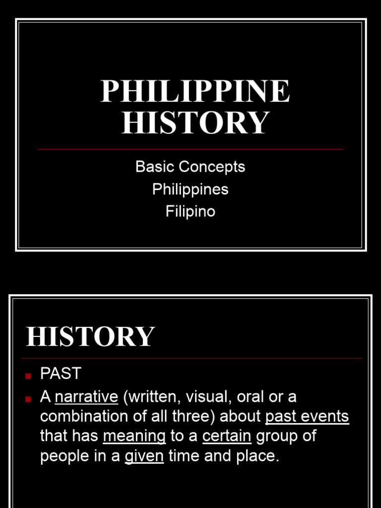 Overview of Philippine History | PDF | Philippines | Southeast Asia
