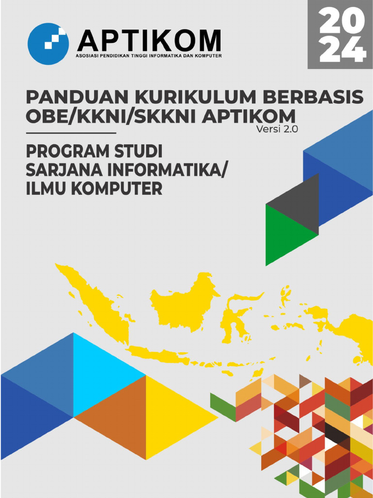 Buku Kurikulum Prodi S1 Informatika Atau Ilmu Komputer Versi 2.0 - Aptikom | PDF