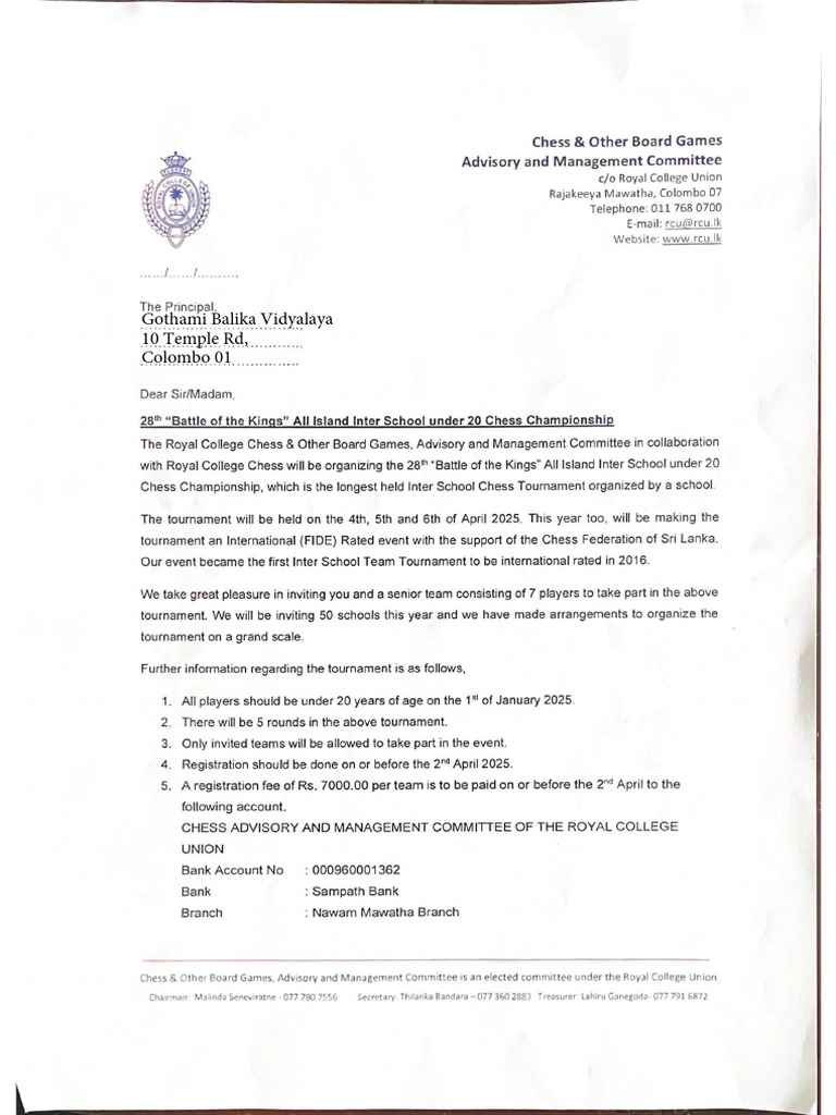 Gothami Balika Vidyalaya | PDF