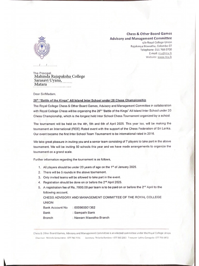 Mahinda Rajapaksha College | PDF