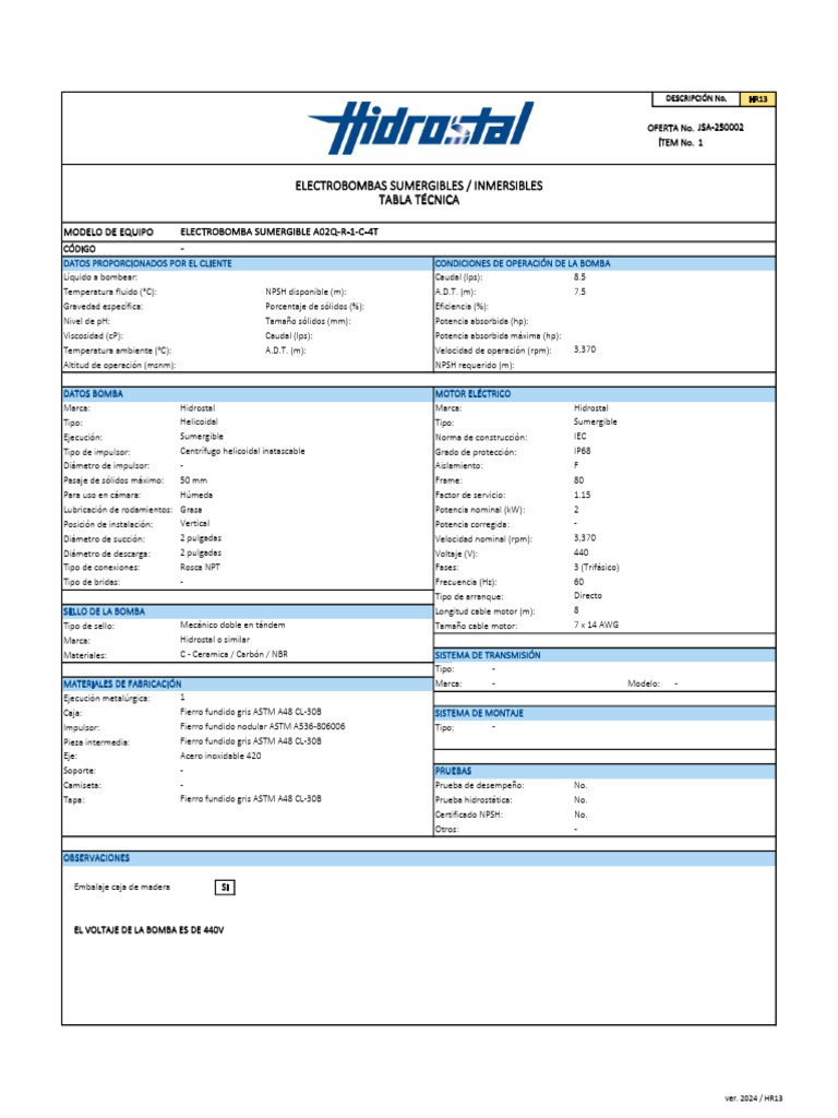 A2q 2 | PDF | Bomba | Poder (Física)