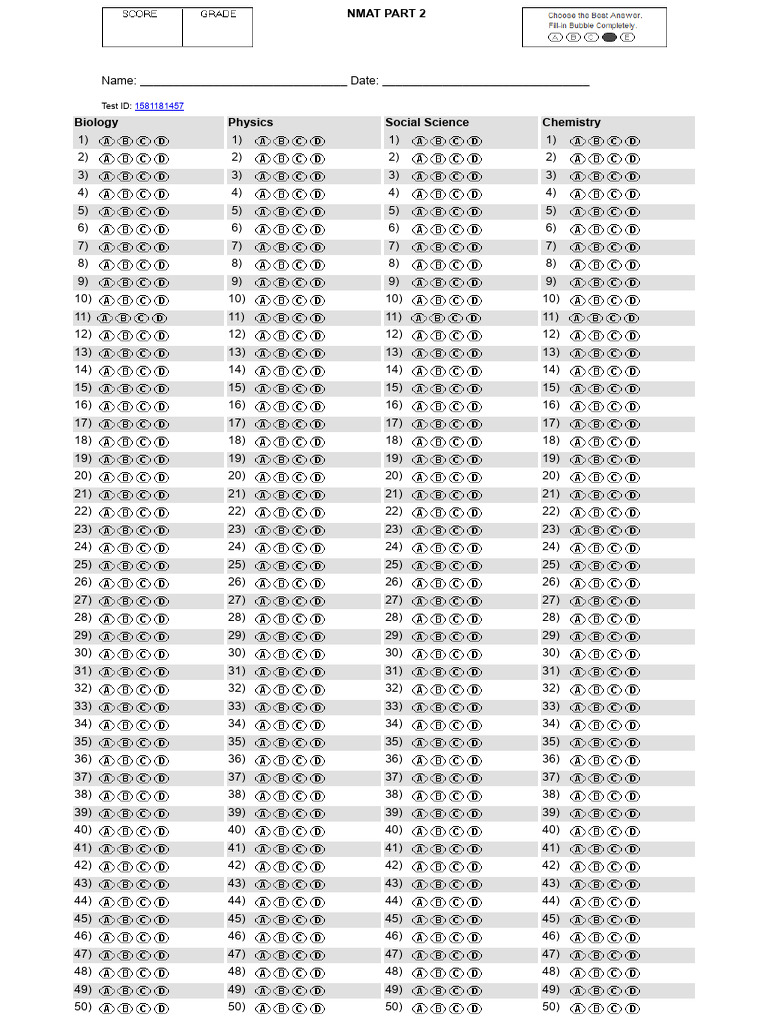Catpin Bubble Test Generator 2 | PDF