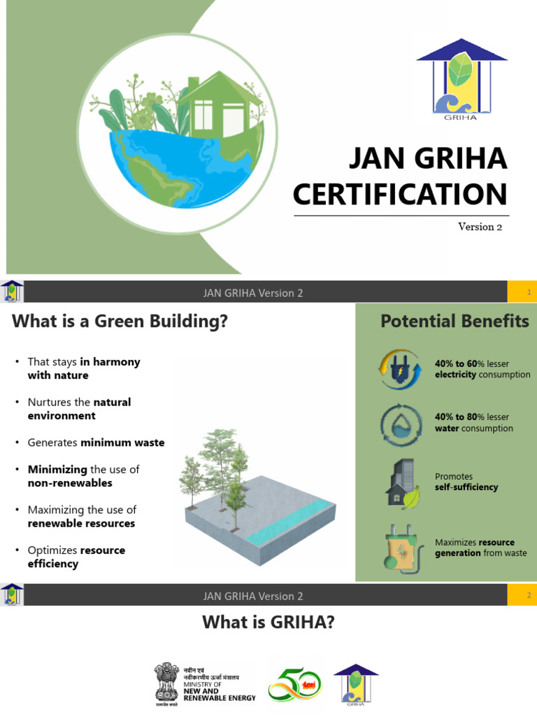 JAN GRIHA - Presentation January 2025 - Share | PDF | Green Building ...