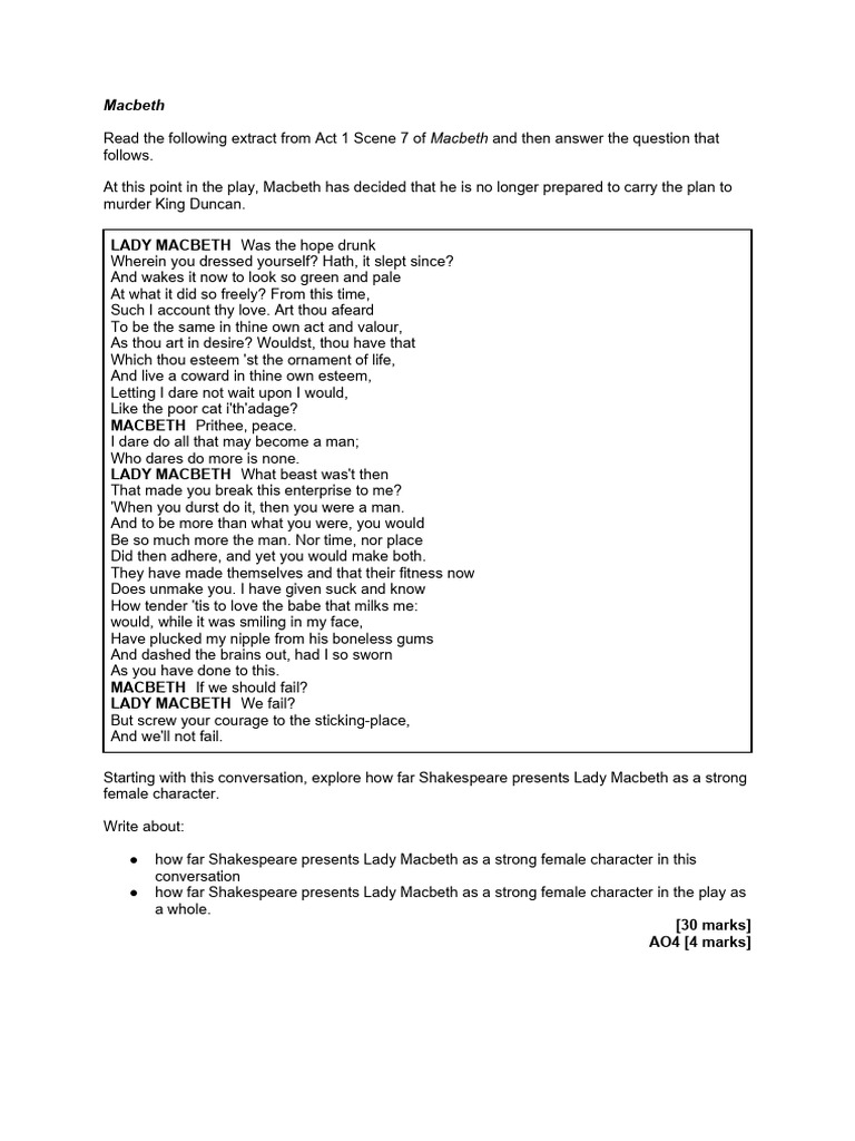 English Literature Paper 1 (Unofficial) | PDF | A Christmas Carol | Ebenezer Scrooge