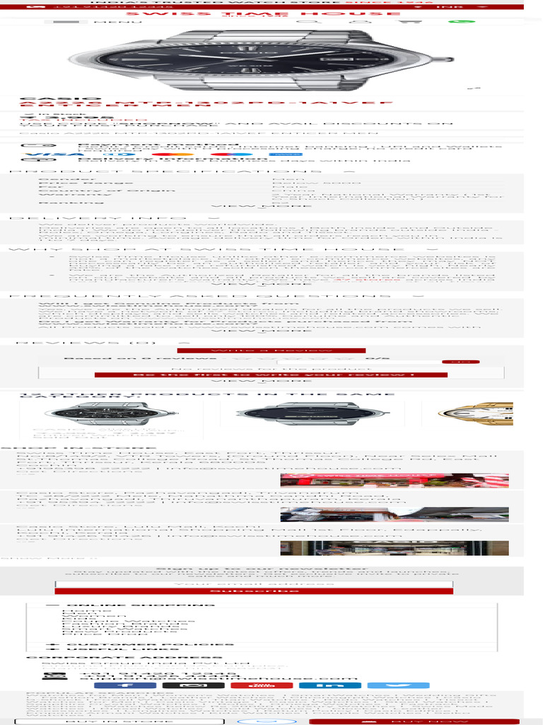 Buy Casio A2226 MTP-1302PD-1A1VEF ENTICER MEN Wat… | PDF | Online Shopping | Payments