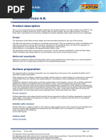 Hardtop XP: Technical Data Sheet Application Guide | PDF | Paint ...