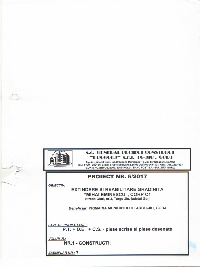 Volum 1 - Constructii | PDF