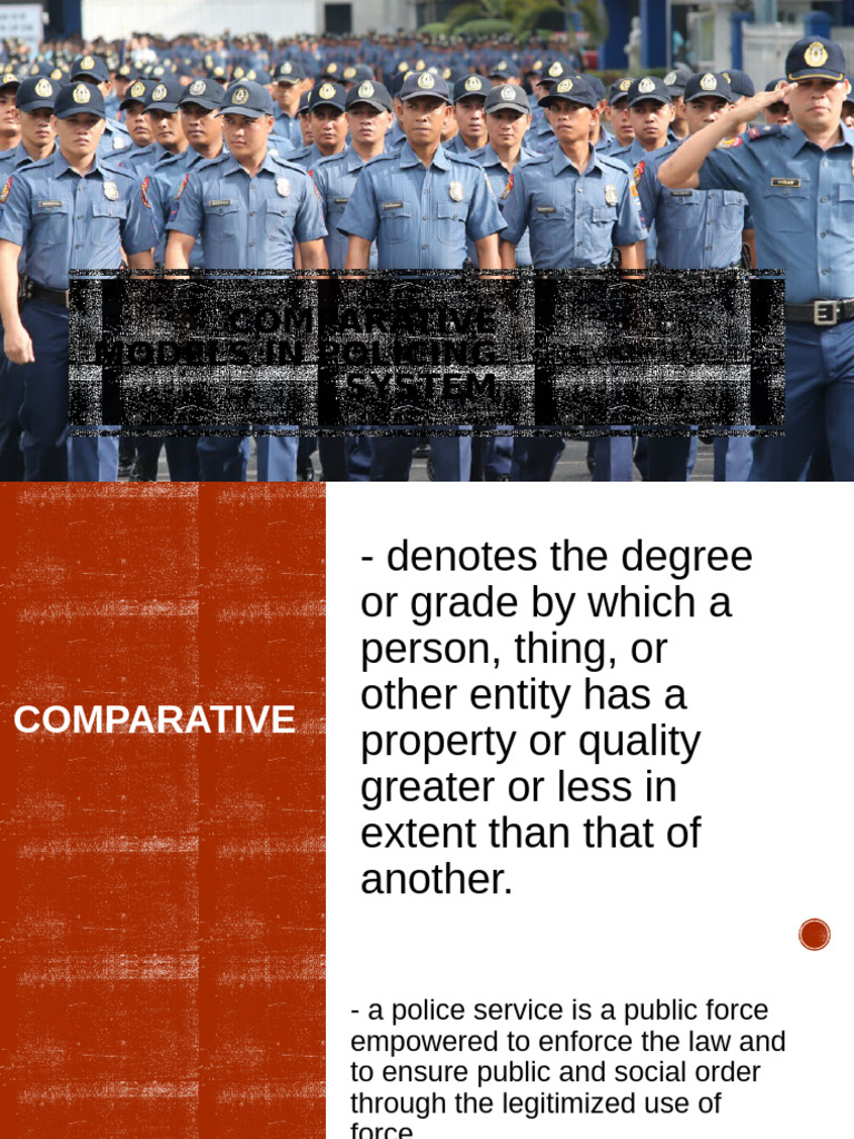 Ative Models of Policing System Weekly Lesson-Autosaved | PDF | Police ...