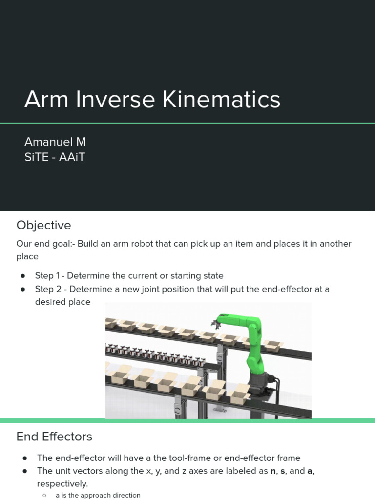 Chapter 4 - Inverse Kinematics | PDF | Applied Mathematics | Algorithms