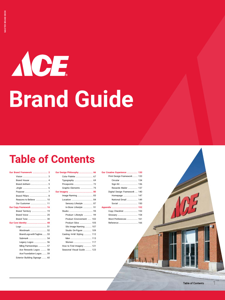 Ace Hardware Brand Framework Guide | PDF | Brand | Logos