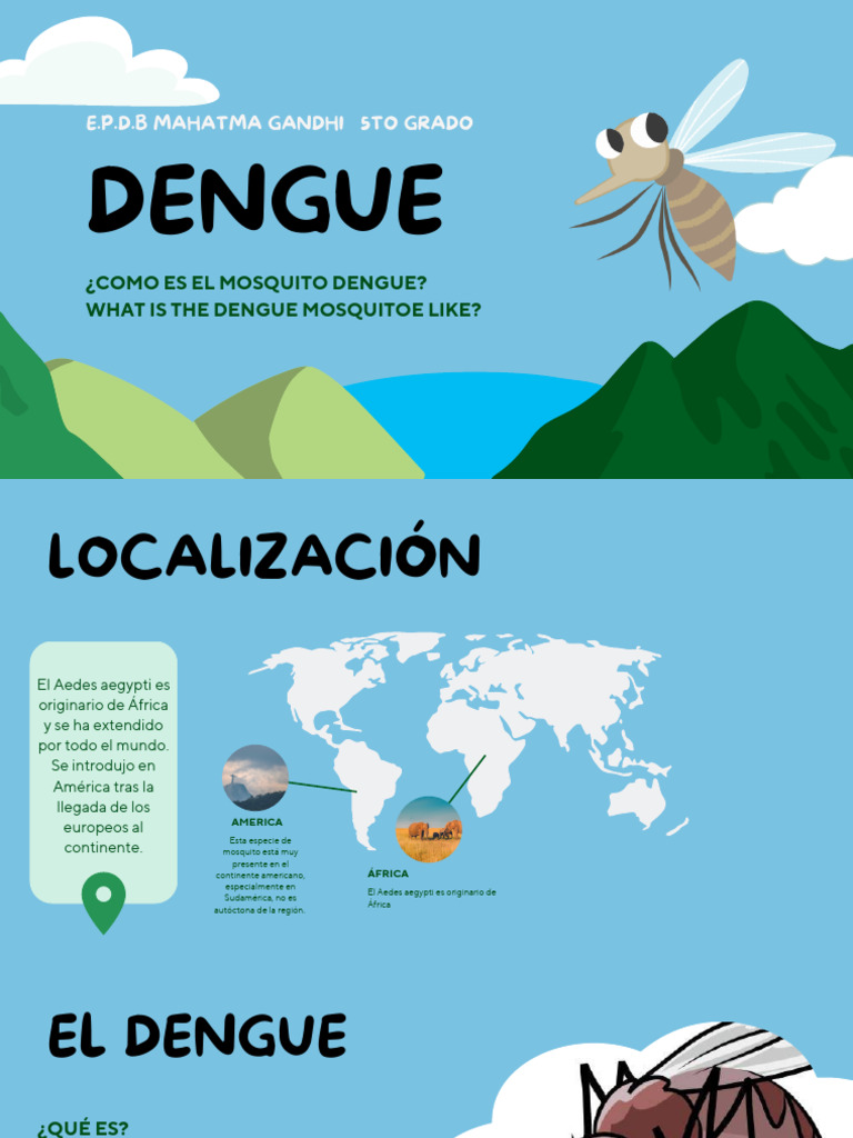 Presentación DENGUE Bilingue | PDF