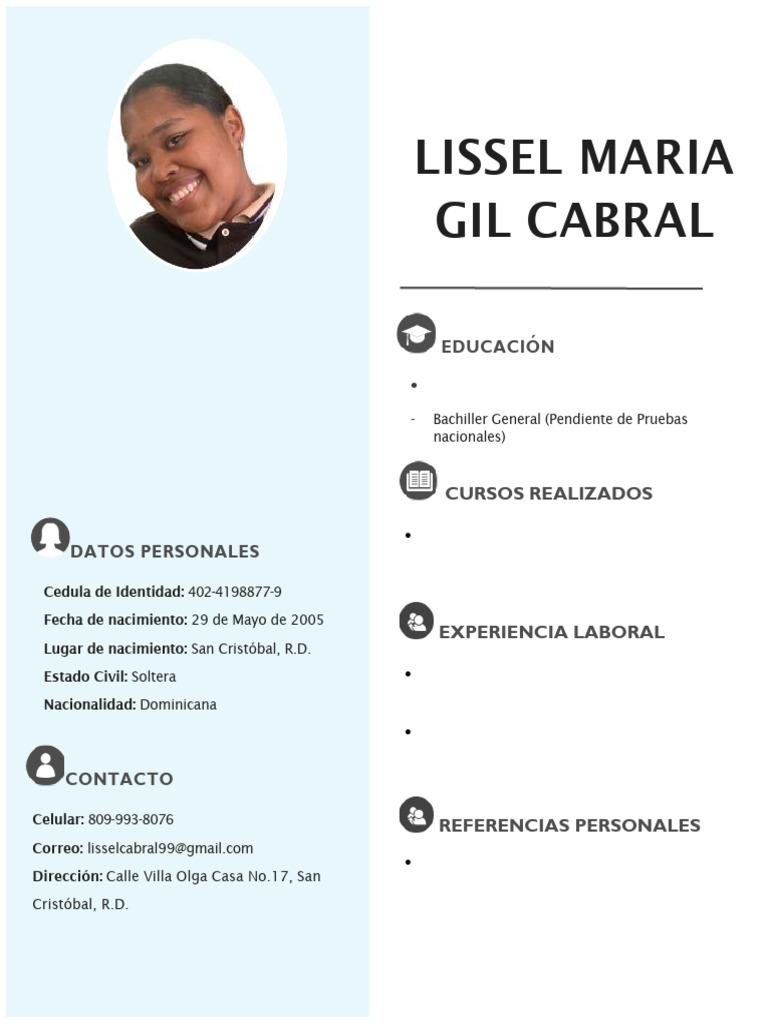 Lissel Maria Gil Cabral | PDF
