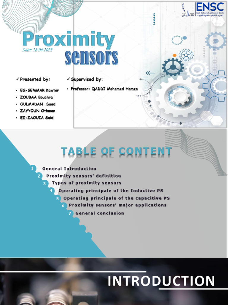 PPT-Proximity Sensors Latest Version | PDF | Capacitor | Capacitance