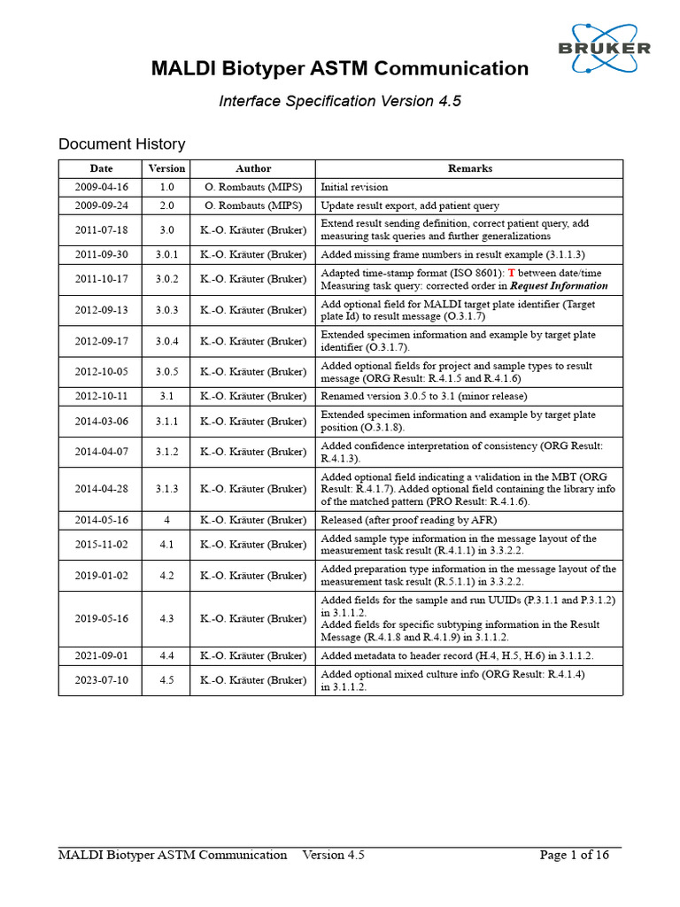 Maldi Biotyper Spec V 4 5 | PDF | Network Socket | Transmission Control ...
