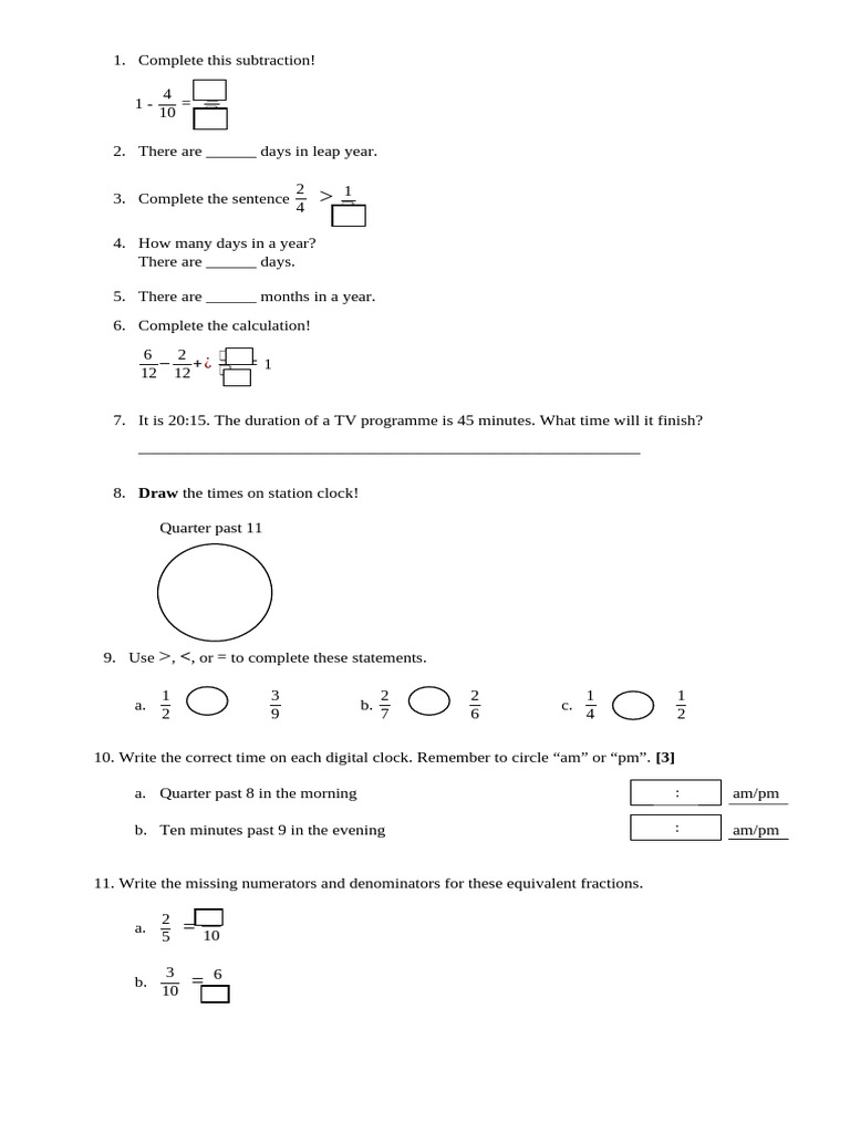 Math Review | PDF