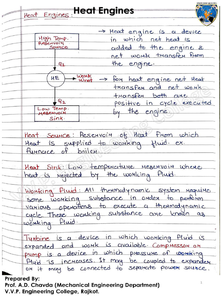 Heat Engines | PDF
