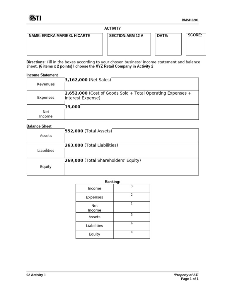 02 Activity 12 | PDF