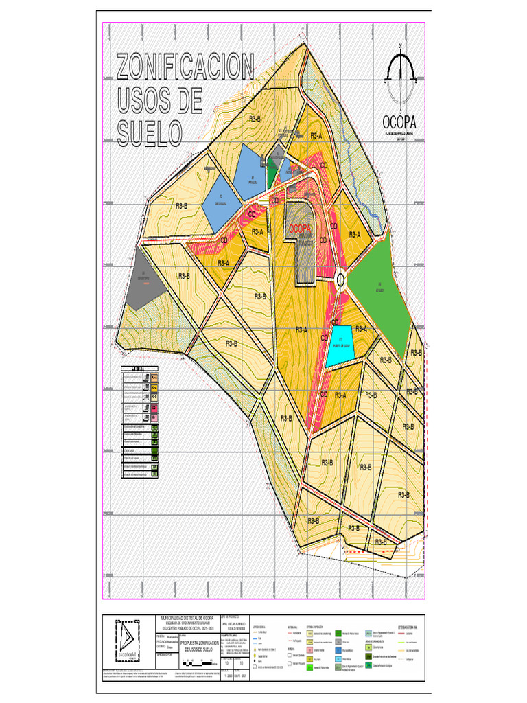 Plano 10 Zonificacion de Usos de Suelo | PDF | Urbanización