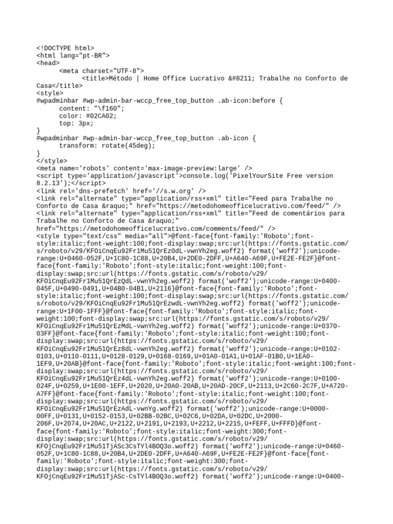 Script - Home Office | PDF