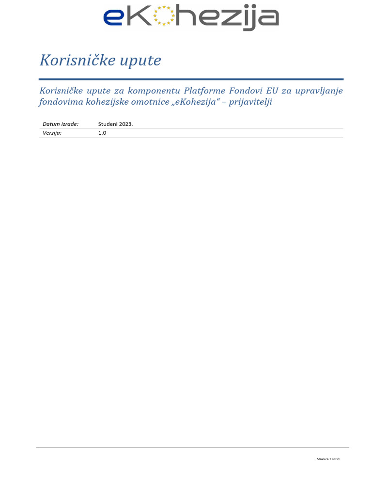 Korisnicke-Upute Prijava V.1.0 | PDF