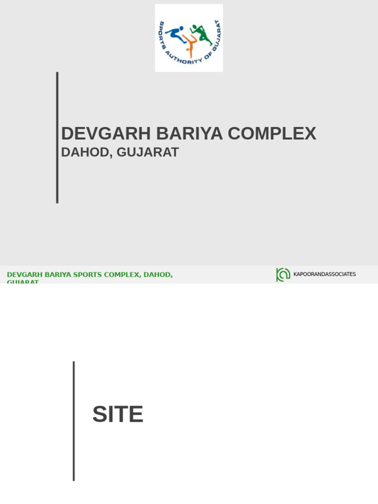Devgarh Bariya Sports Complex Overview | PDF | Sports | Athletic Sports