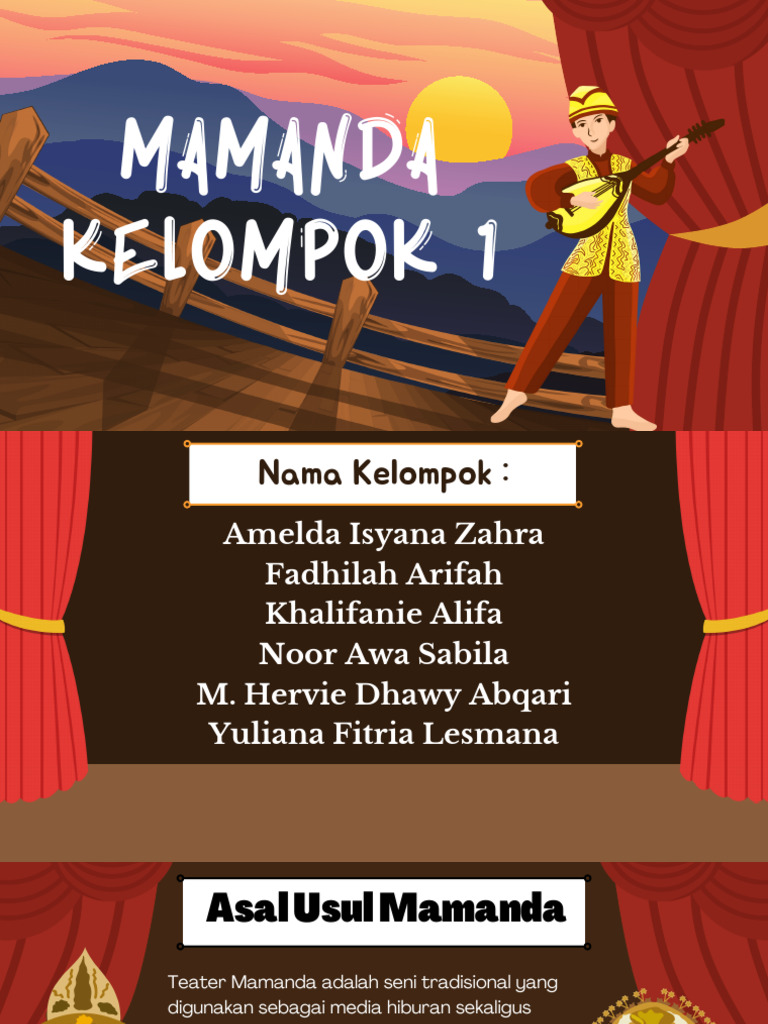 Sejarah dan Perkembangan Teater Mamanda | PDF