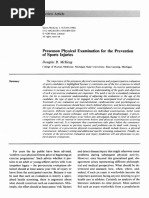 ACSM Preparticipation Screening Guidelines | PDF