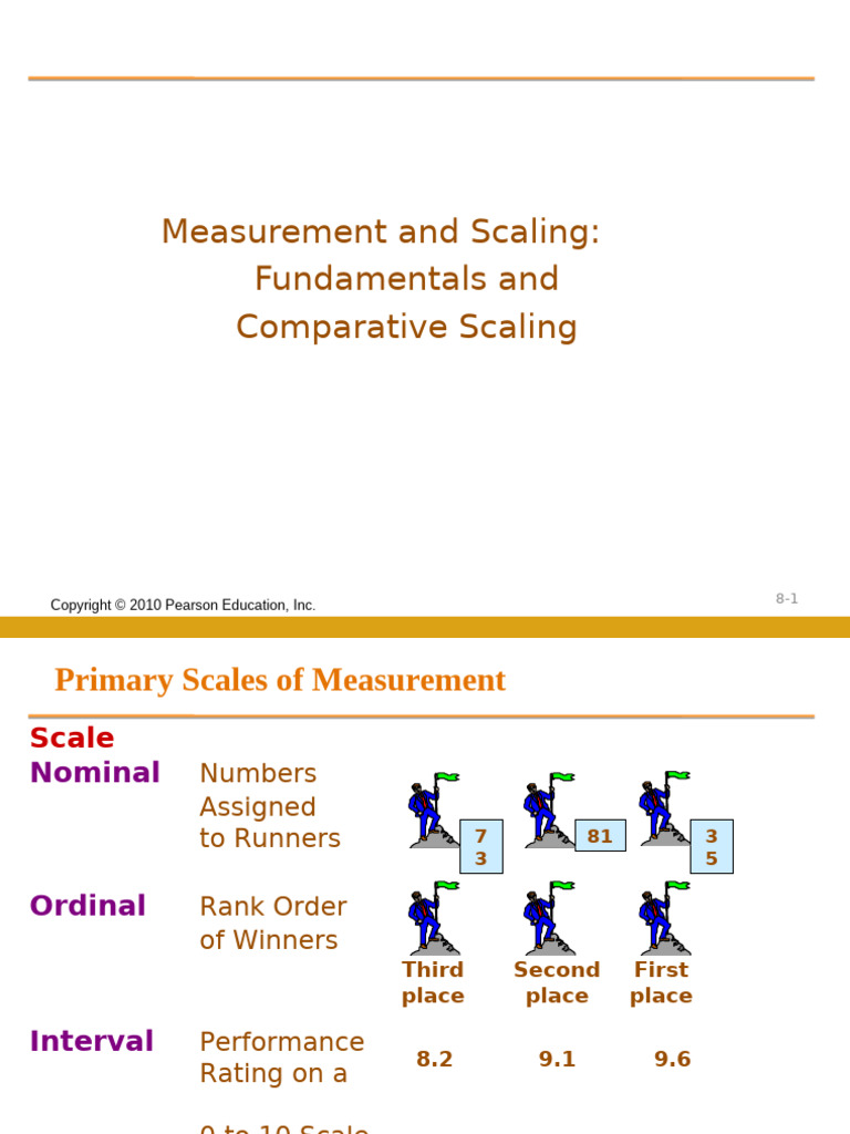 9. Measurement and Scaling - Part 2 | PDF | Level Of Measurement ...