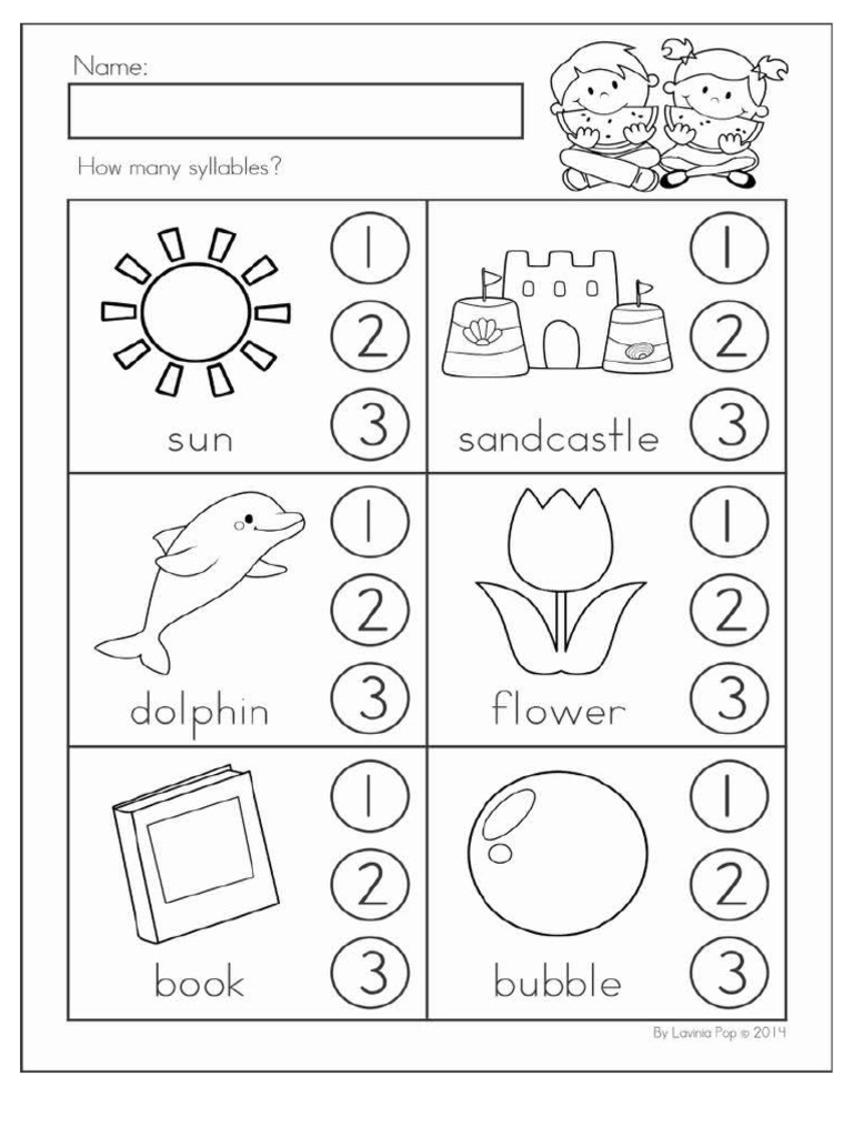 Syllables Worksheet | PDF