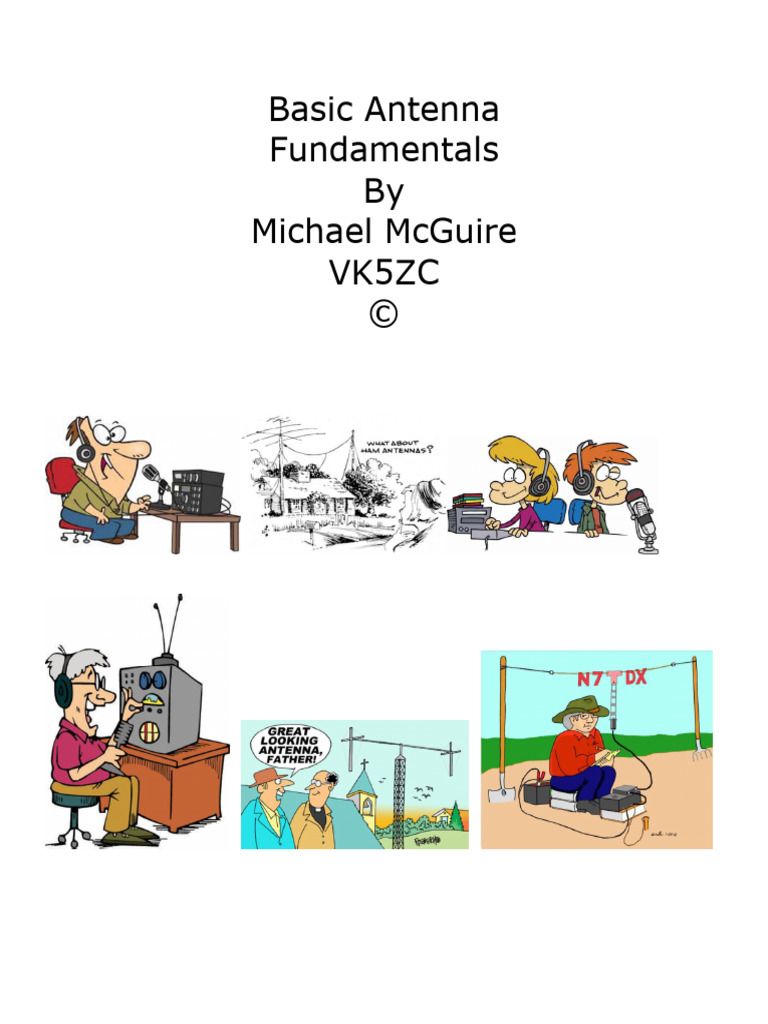 Basic Antenna Fundamentals | PDF | Antenna (Radio) | Coaxial Cable