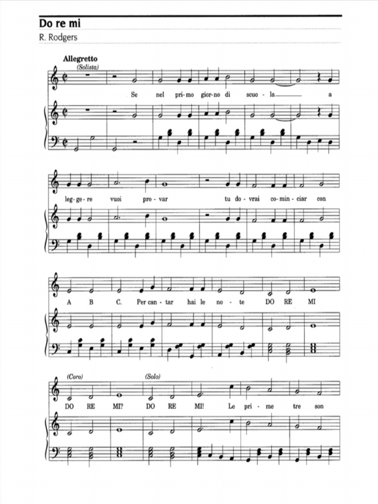 Do Re Mi | PDF