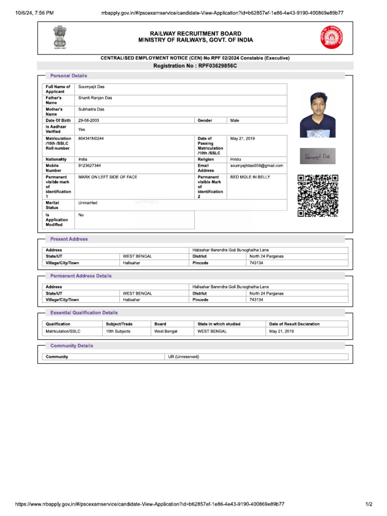 RRB RPF | PDF