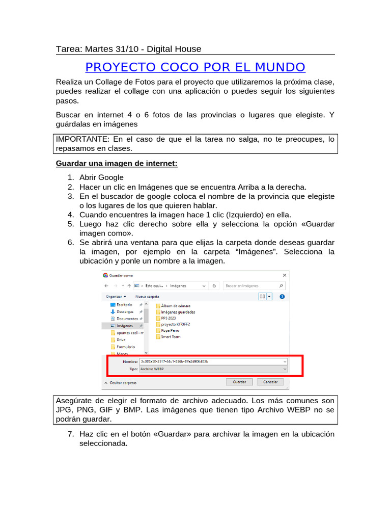 PROYECTO COCO POR EL MUNDO | PDF