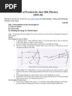 Tracing Path of A Ray of Light Passing Through A Glass Slab - Practical 03 | PDF | Refraction ...