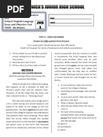 English JHS 1 - 1 | PDF