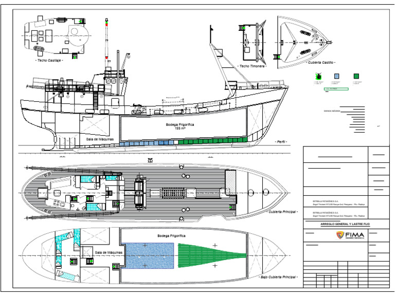 Plano de Arreglo General - Rev.01 | PDF | Envío | Construcción naval